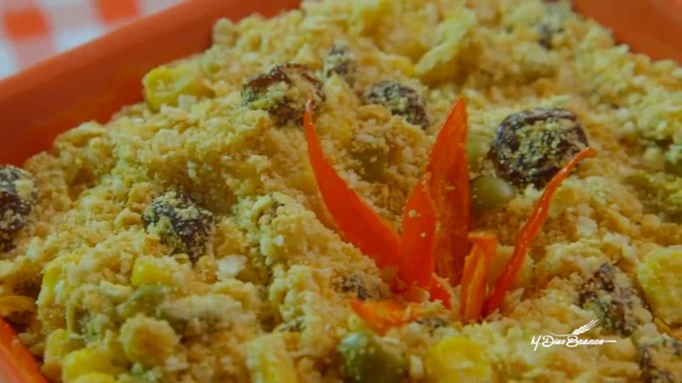 Receita de Farofa de Cream Cracker por Lucia