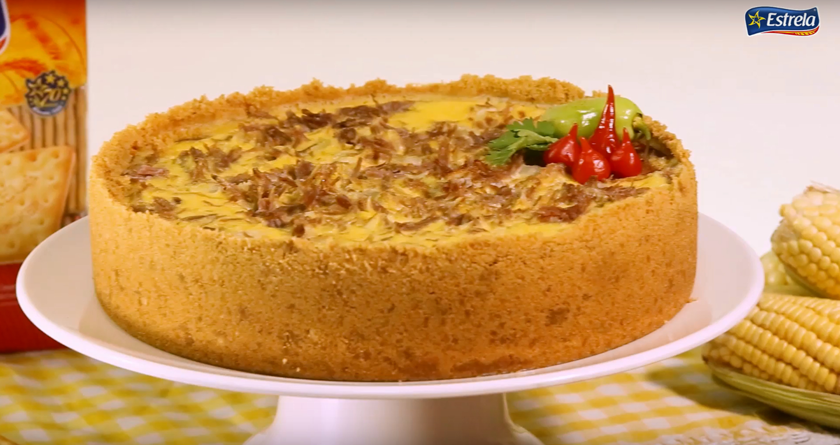 Receita de Torta de Cream Cracker por Victória Galina