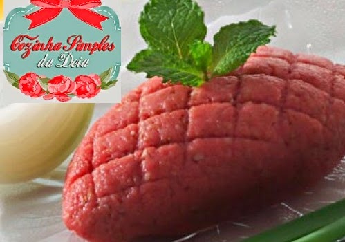 Receita de Kibe Cru por Cozinha Deia