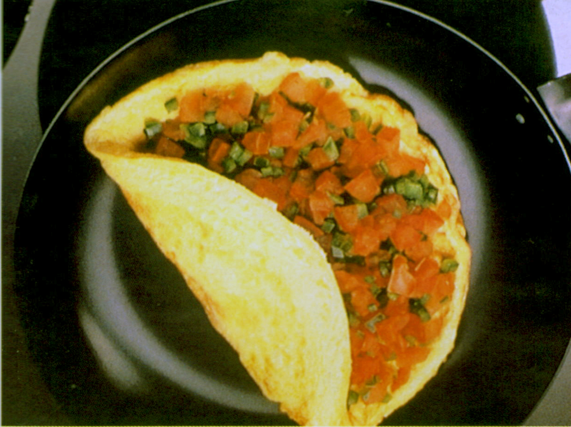 Receita de Omelete com Tomate à Provençal por Mila
